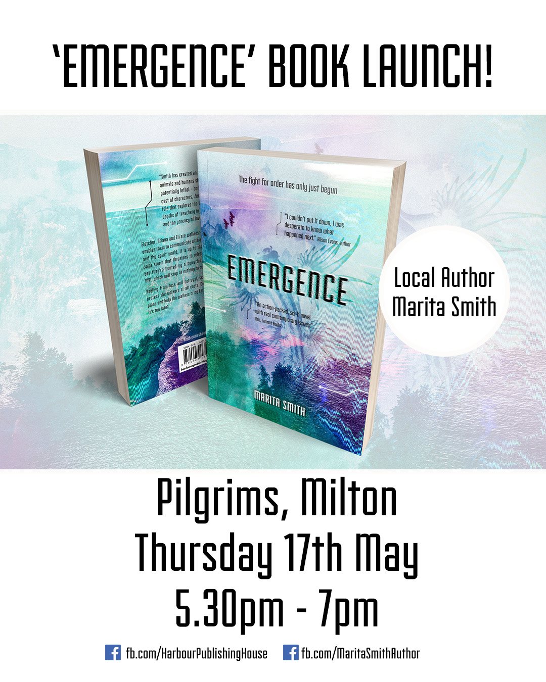 Emergence book launch + five reasons you’ll love Book 2